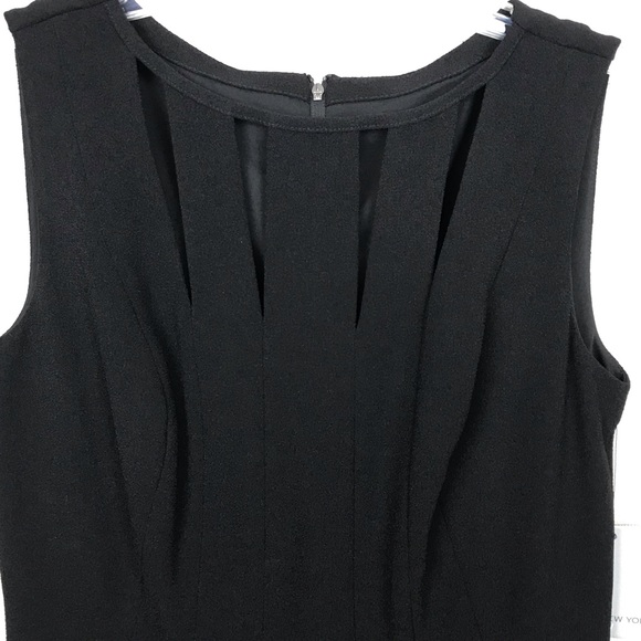 Andrew Marc | Dresses | Marc New York Black Sheath Dress Wcutouts Nwt ...
